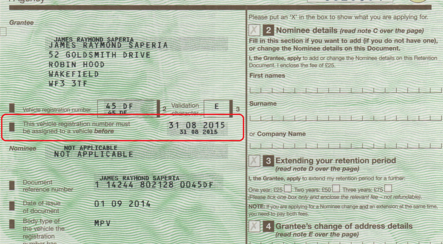How Long Can You Keep a Personalised Registration on Retention ...