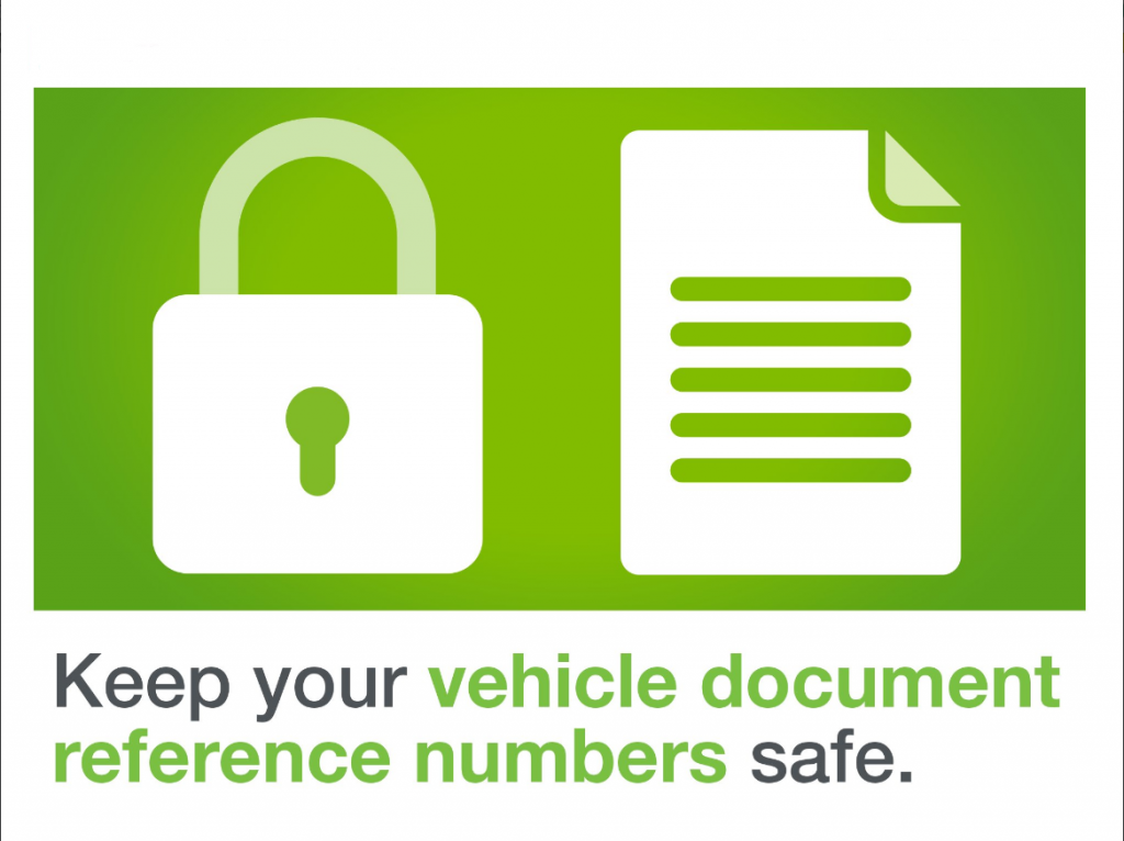 Keep your DVLA documents & reference numbers safe – Simply Registrations